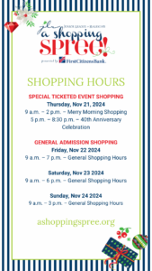 A Shopping SPREE! 2024 – Junior League of Raleigh